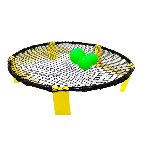 Mini Beach Volleyball Spike Ball Net Set for Summer Fun