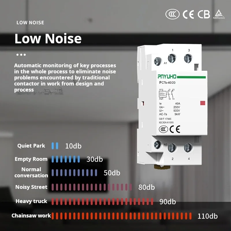 Household Contactor PCTs16AC230V Small Electromagnetic AC Module ...