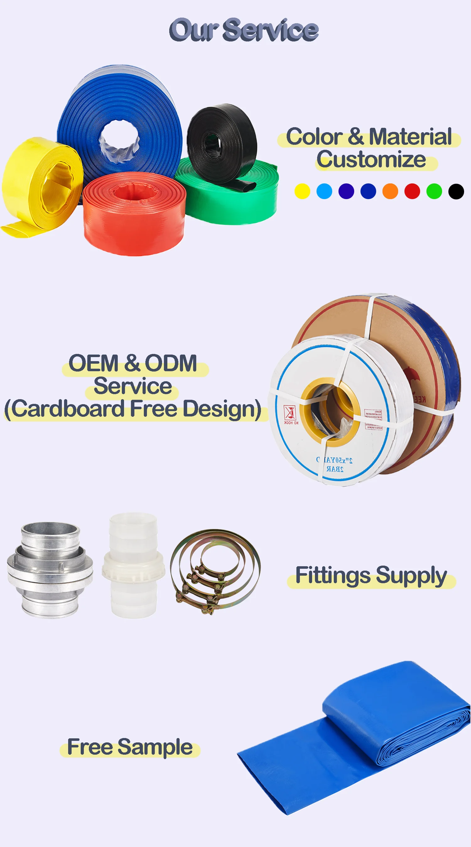 Old Model Pvc Lay Flat Hose For Water Pump And Agriculture Irrigation ...