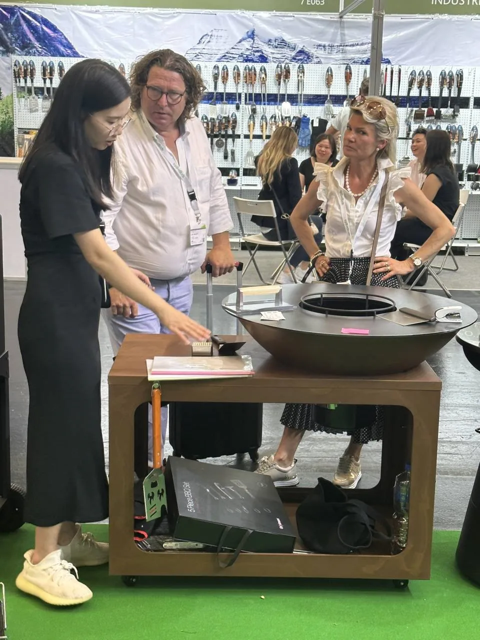 Hex-shaped Heavy Duty Steel Campfire Firepit Garden Outdoor Fire Pit ...