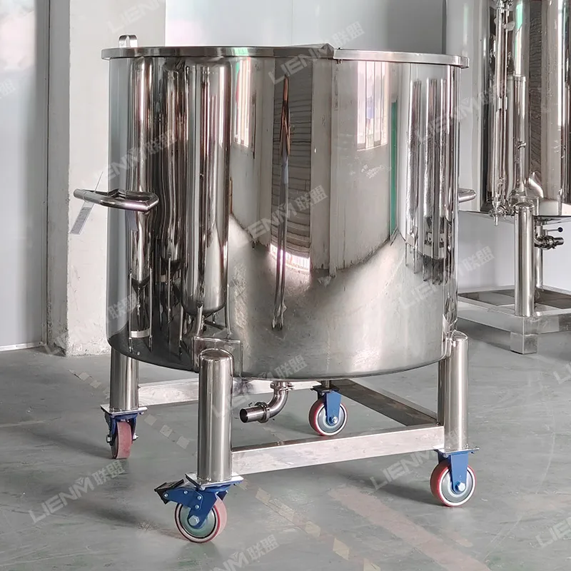 1000 Litre Mixing Tank - Stainless Steel Perfume Storage