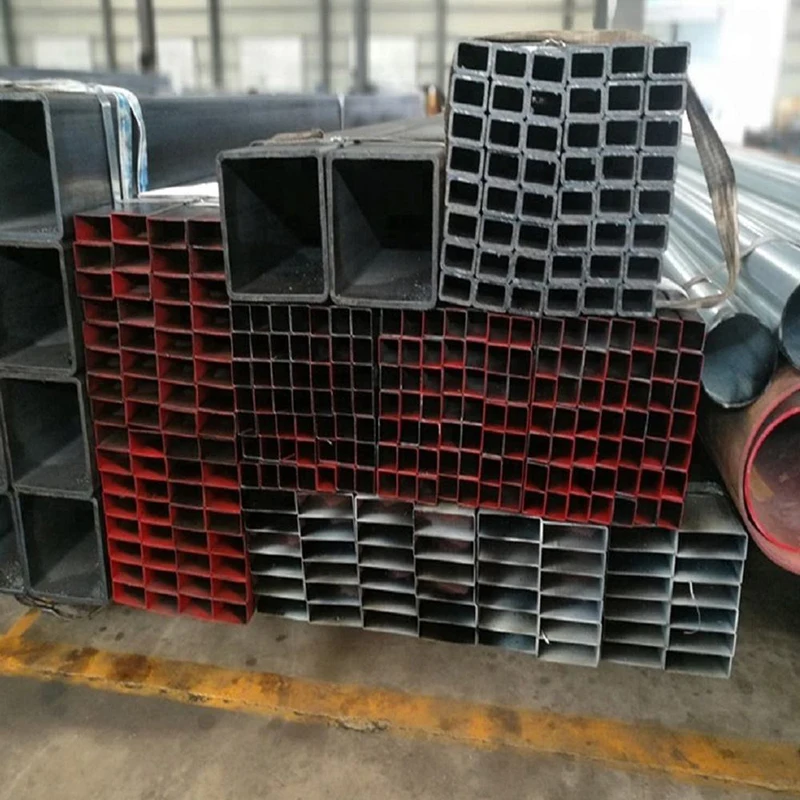 Large Stock Carbon Steel Square Tube Black Iron Square Tube Steel Pipe ...