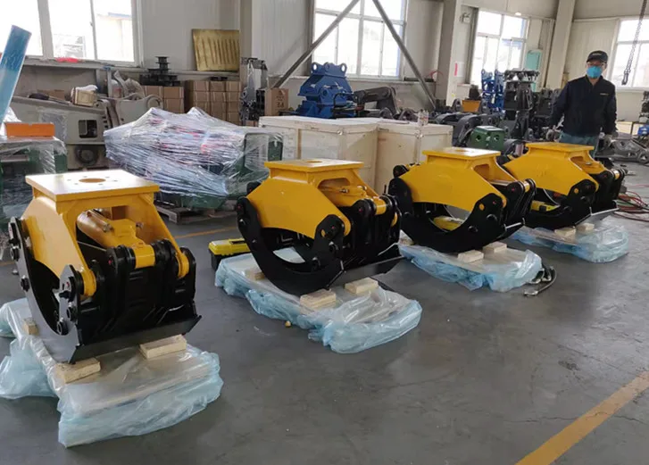 Hydraulic Rotator Drb50f Log Grapple For Wheel Loader - Buy Log Grapple ...