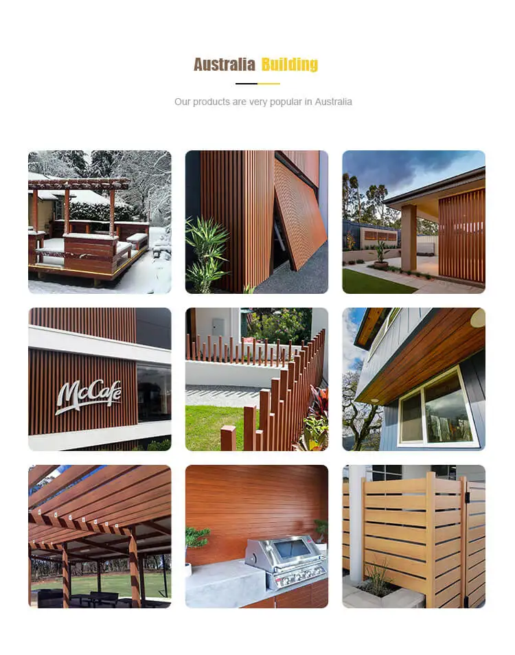 Aluminum Profile Wall Cladding - Interlocking Slats