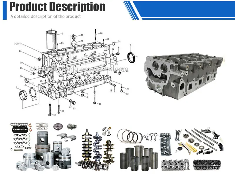 Factory Suppliers Manufacturer Best Price Engine Cylinder Head Cylinder ...