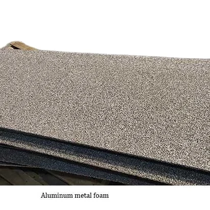 Fireproof Material Aluminum Foam for Architecture Porous Acoustic Panel ...
