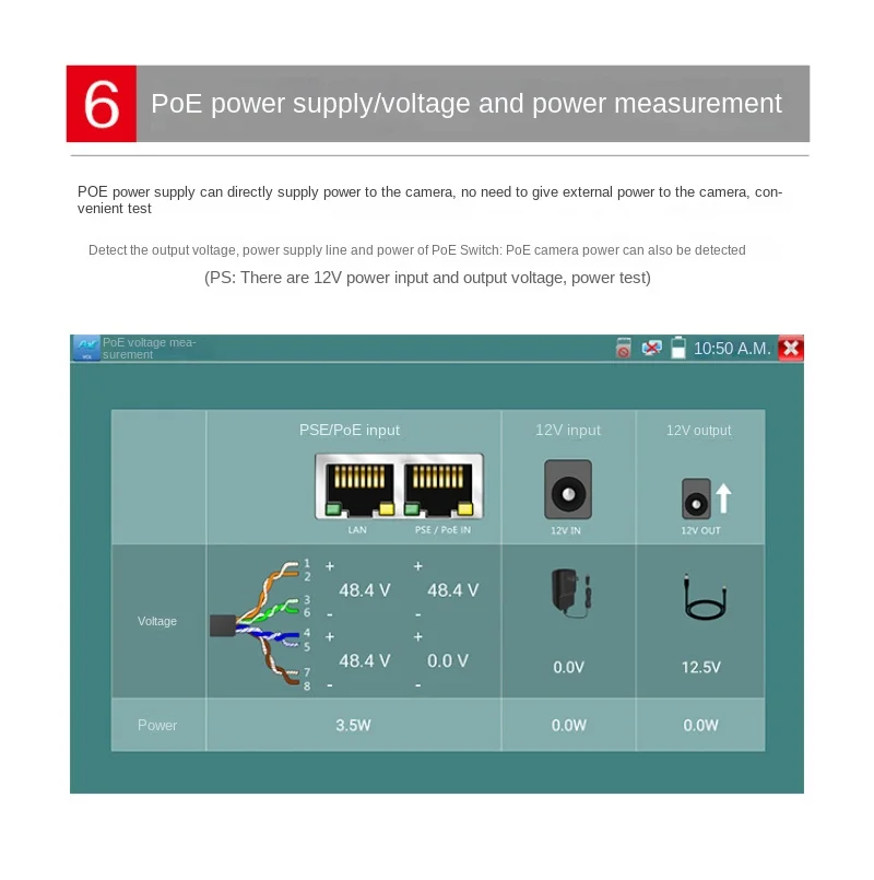 IPC-9800 Pro - Advanced CCTV Camera Tester for Professionals