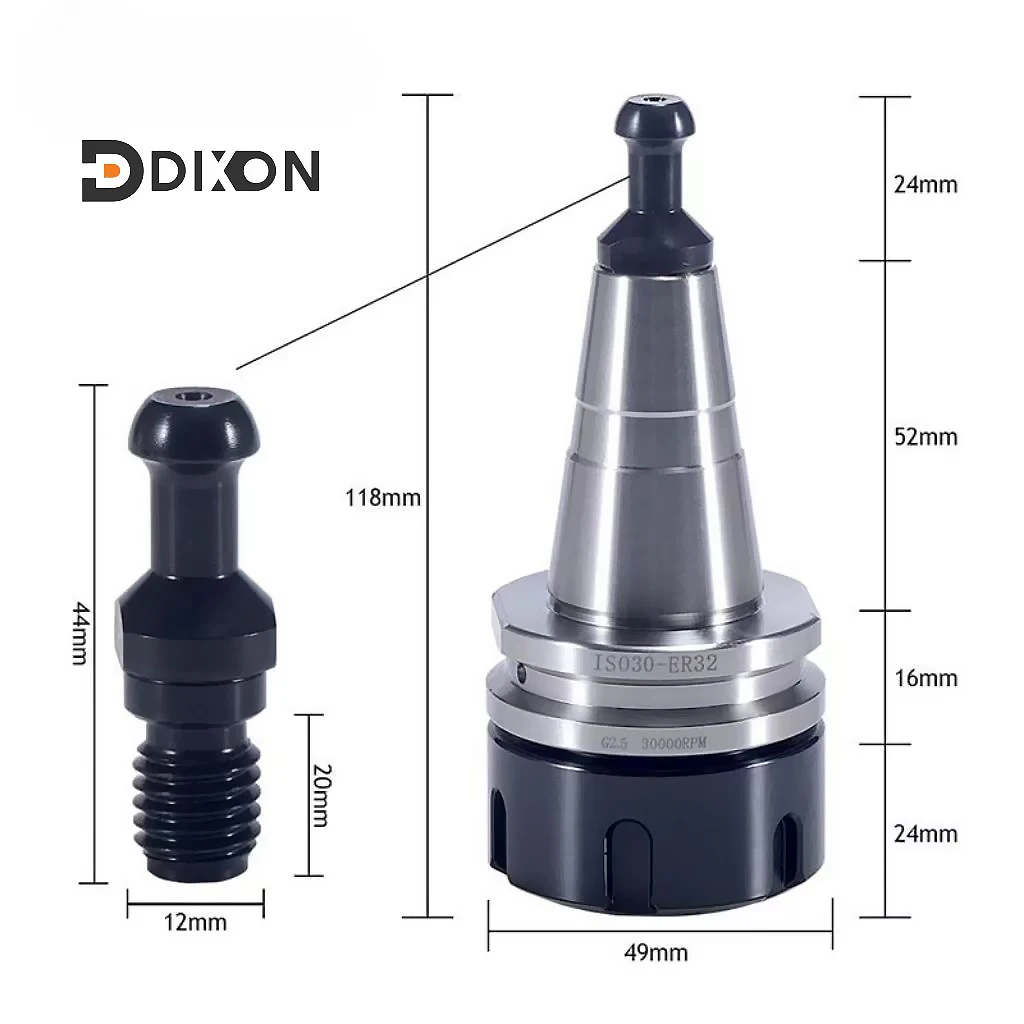 Cnc Tool Holder Cnc Tools Holder Iso30-er11 Er16 Er20 Er25 Er32 ...