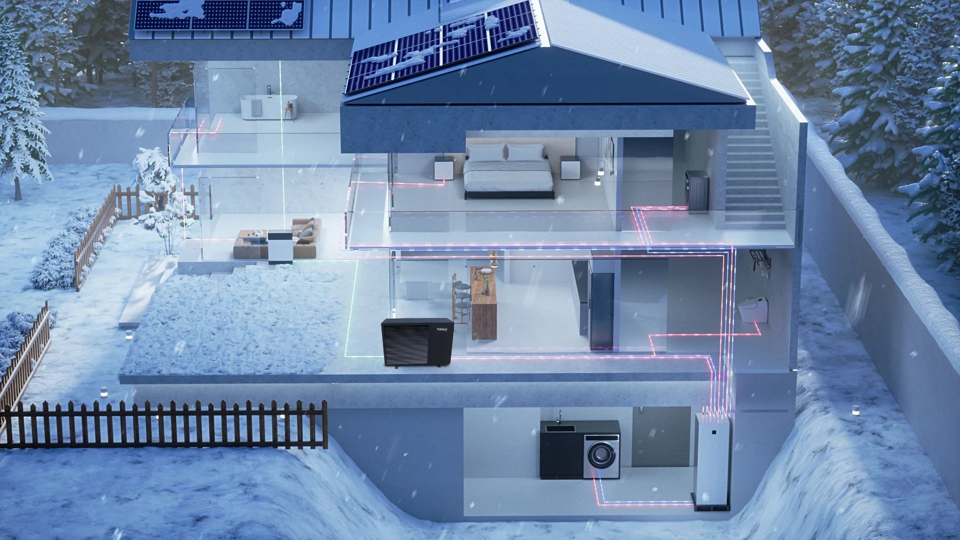 R32/R290 Monoblock Split Type China Heating Pump - Efficient Heating ...