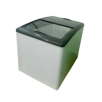 Supermarket Top Sliding Glass Door Ice Cream Freezer Horizontal ...