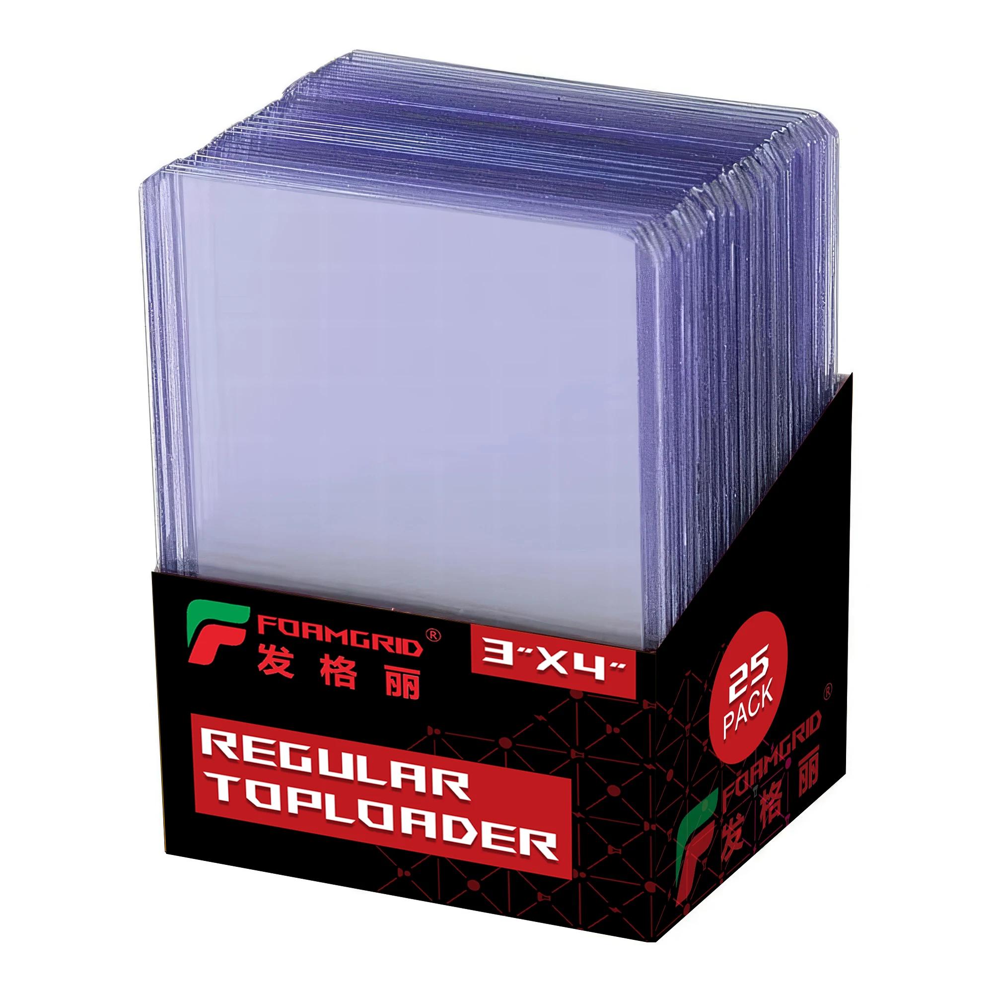 35PT 3 X 4 Top Loader Toploader Sport Card Holder for Baseball Football Basketball Hockey Single ...