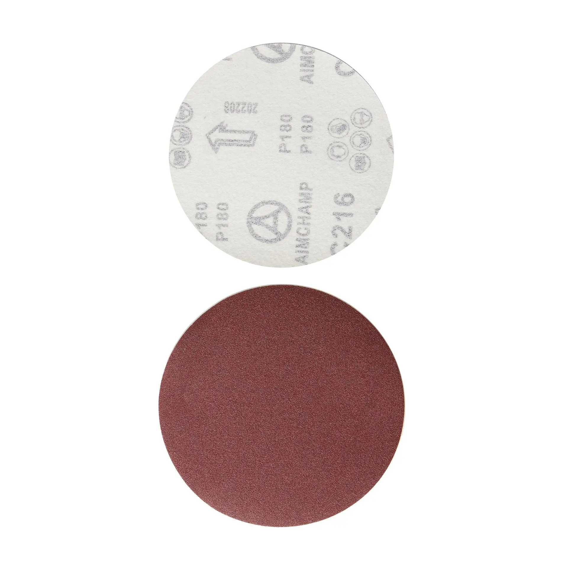 2inch 3inch 4 Inch40#-1000# No-hole Aluminum Oxide Red Sandpaper Disc ...