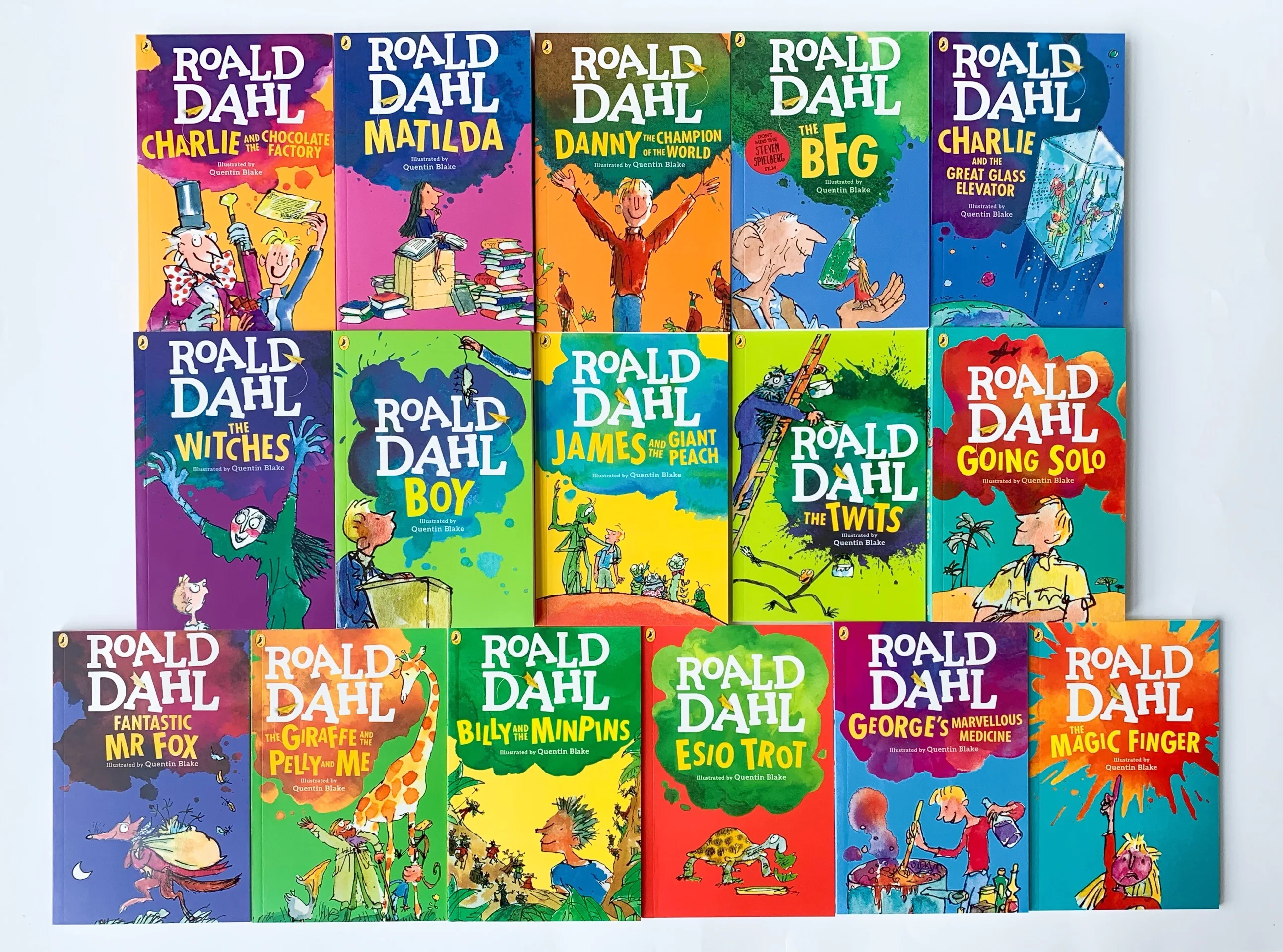 Roald Dahl Complete Set Of 20 Original English Children's Literature ...