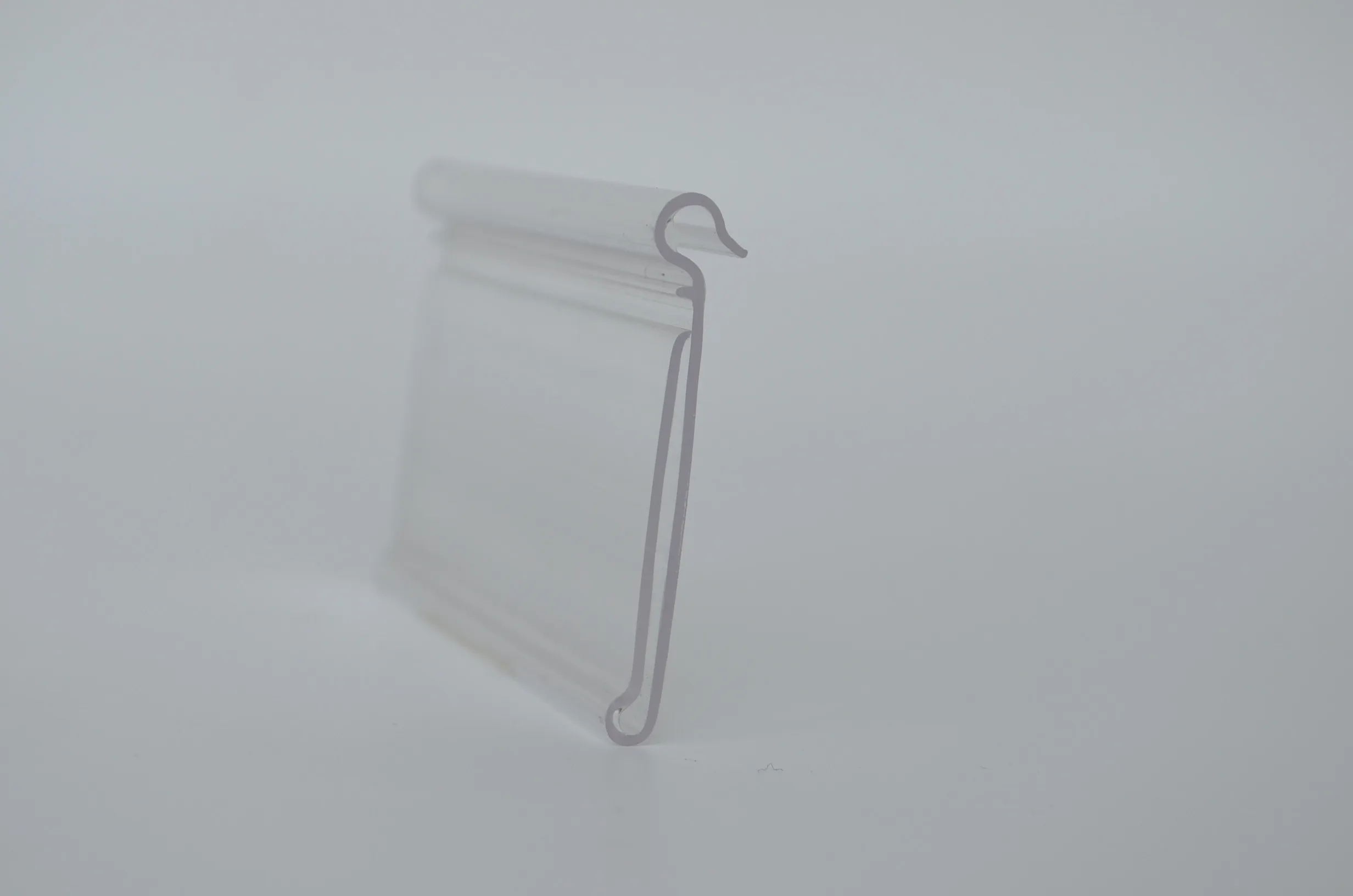 Price Display Plastic Supermarket Shelf Talker Strips PVC