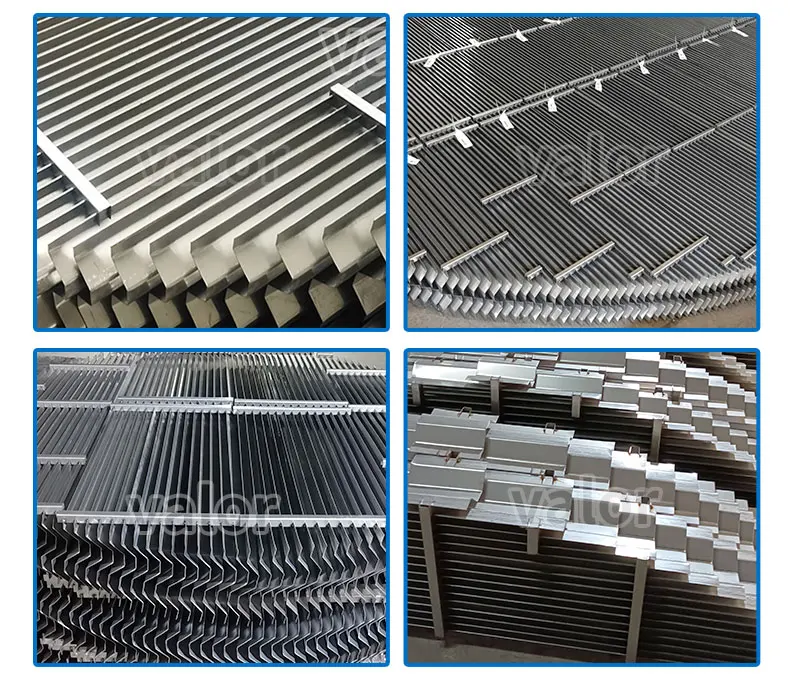 Customized SS304 316L Metal Vane Pack Demister Mist Eliminator