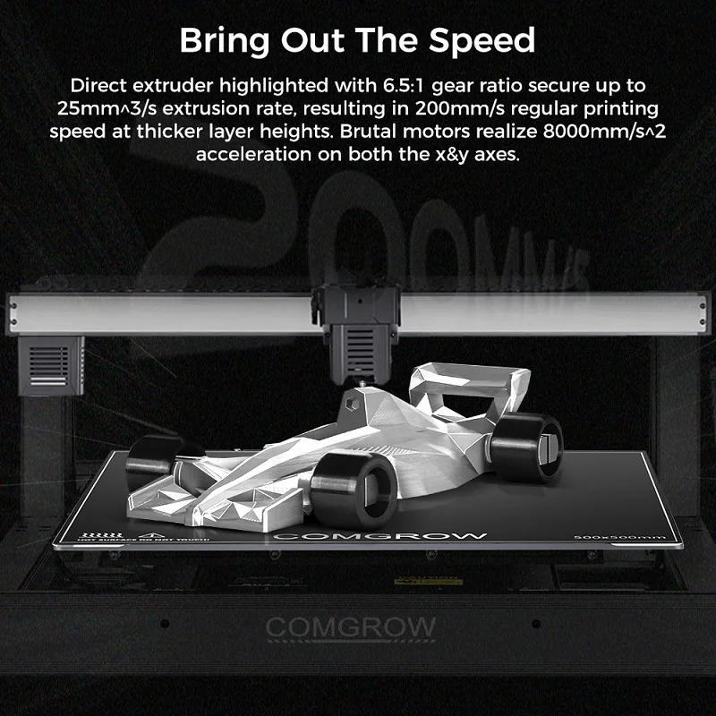 Comgrow T500 3D Printer - High Accuracy for Prototyping