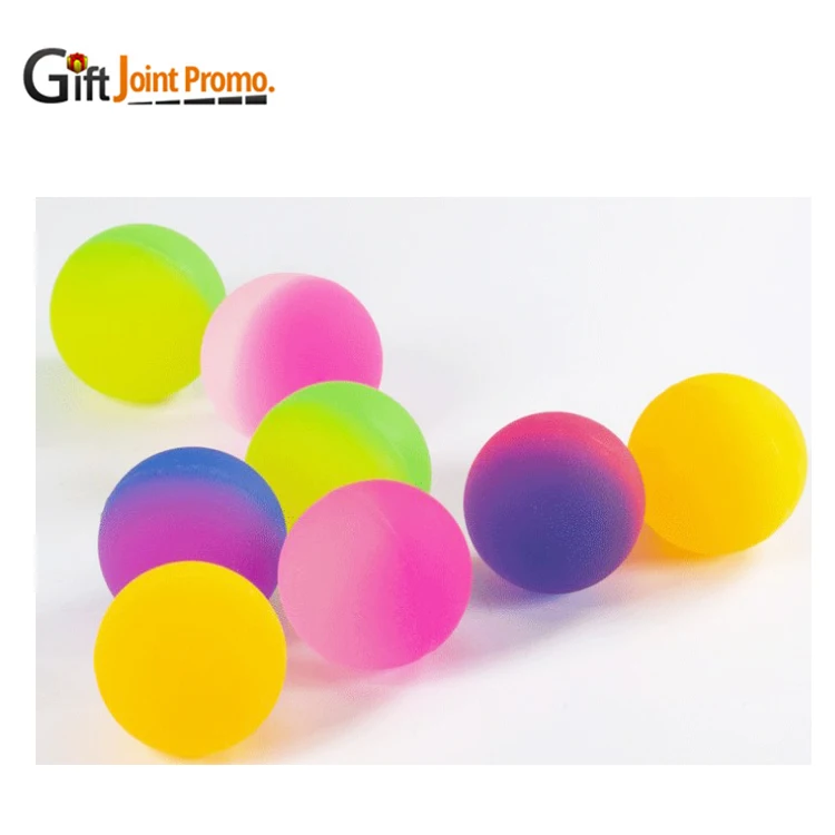 Bouncy Ball Rubber Material Bouncing Balls Wholesale Multi Color Unisex ...