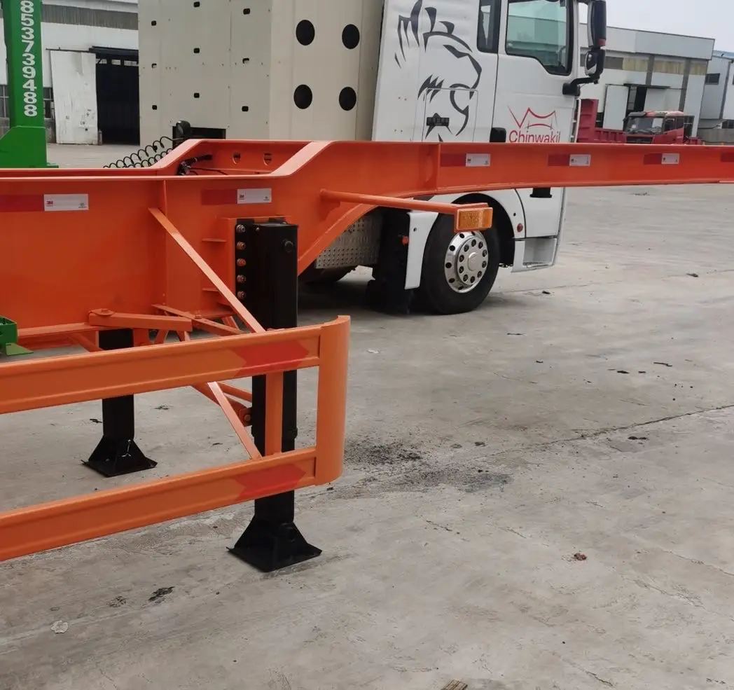 3 Axl Trailer - Semi Truck Bed Frame for High Deck Load