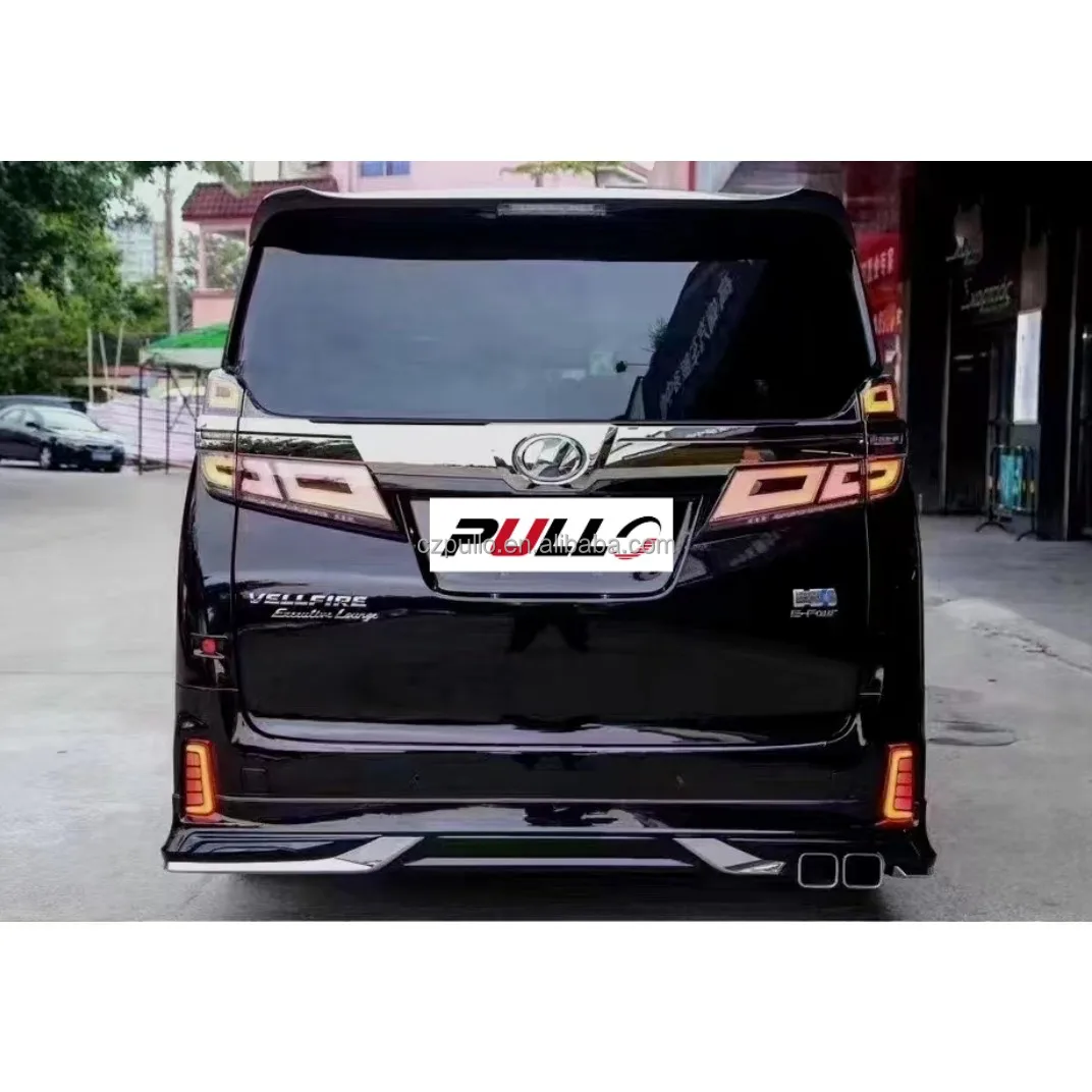 Front and Rear Bumper Complete for Toyota Vellfire 2015-2018