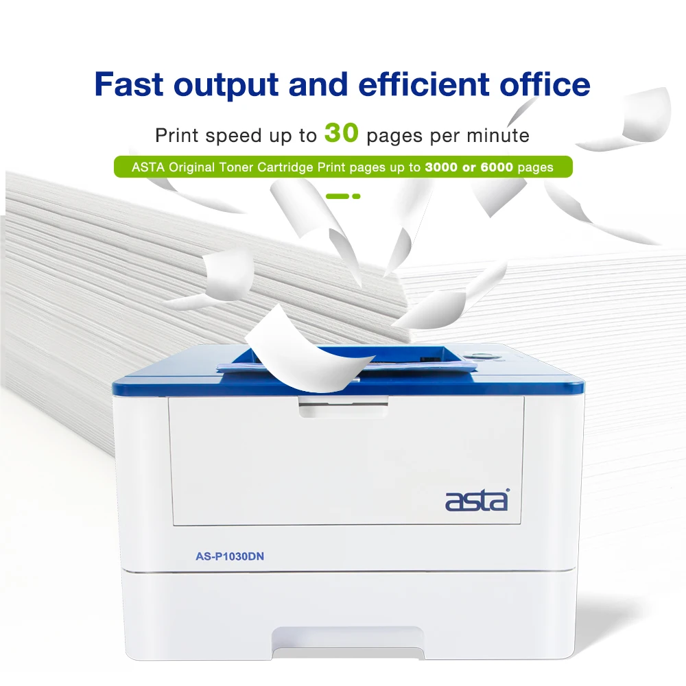 Asta Laser Printer P1030dn A4 Office Home Automatic Double Sided Black ...