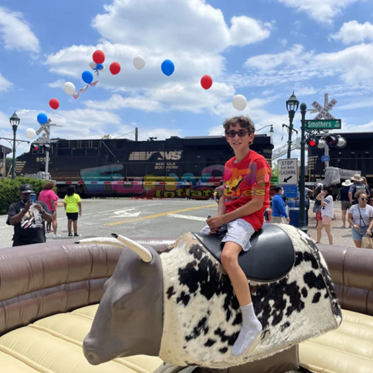 Funworld Mechanical Rodeo Bull - Perfect for Kids & Adults