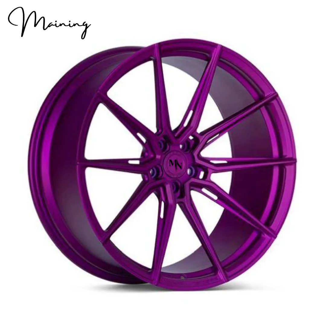 Midnight Purple Color Rims