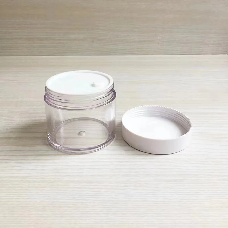 Color Lid Empty Body Scrub Jars - Perfect for Cosmetics