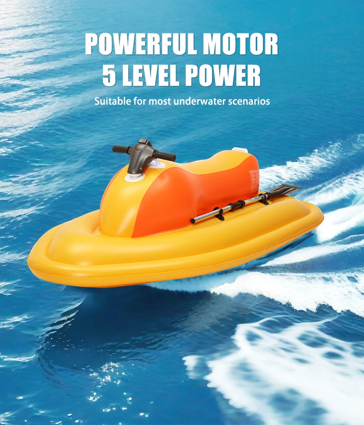 High Quality Float Tube Motorized Inflatable Electric Jet Ski Boat