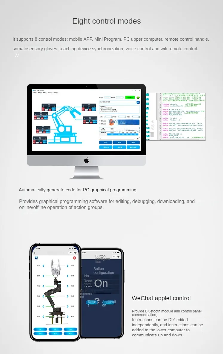 Open Source 6-Axis DOF Manipulator - DIY Robot Arm Kit