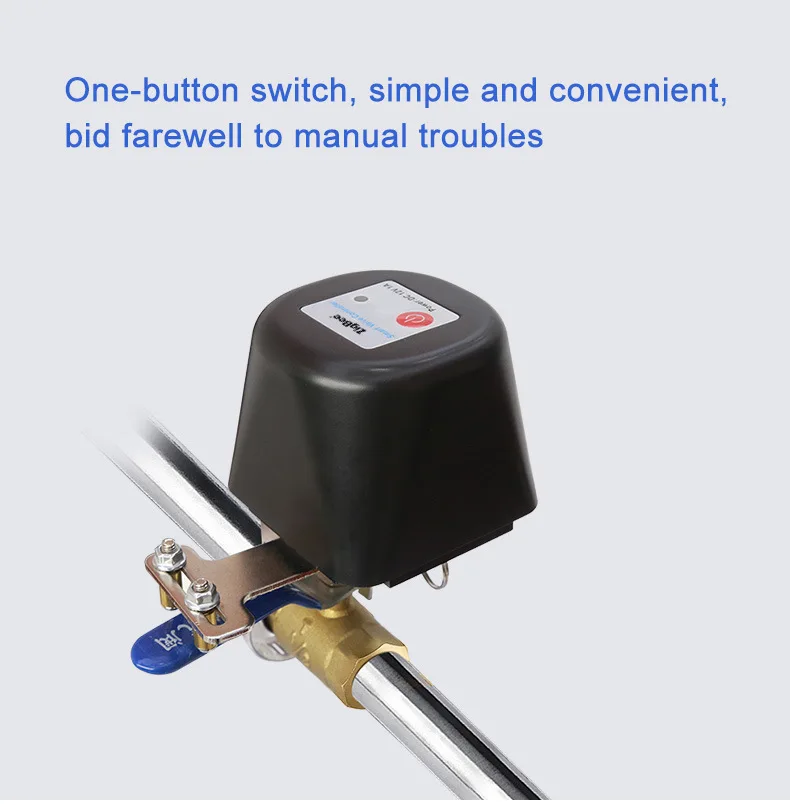 Tuya Zigbee 3.0 Smart Water Gas Valve Wireless Remote Control Automatic ...