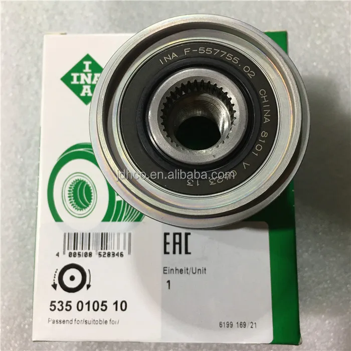 INA Alternator Belt Pulley for Dacia Duster - 6PK Freewheel Clutch