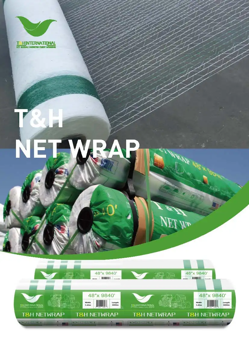 Factory Direct Sale Mesh Pallet Wrapping Baling Nets Bundle Of Grass ...