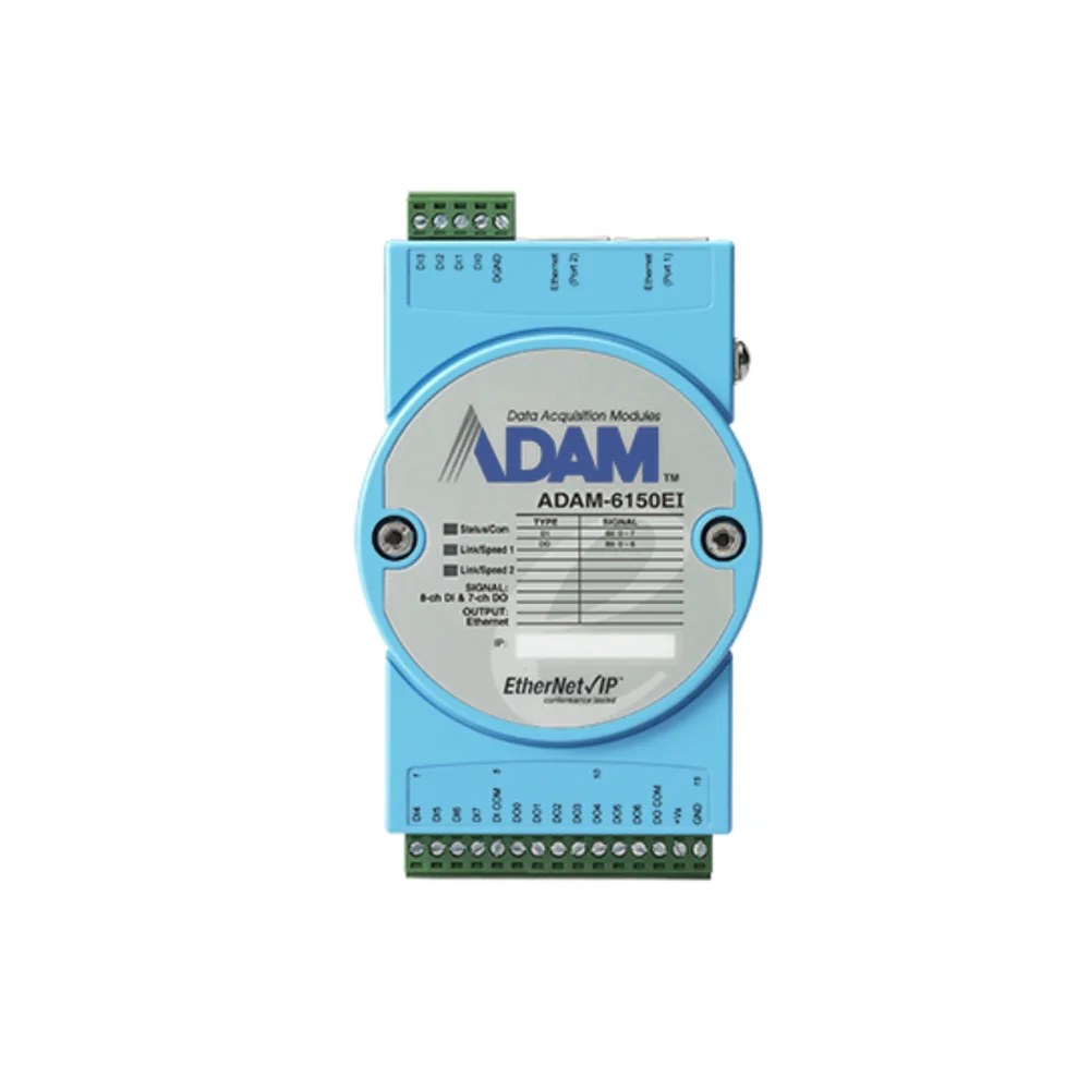 Advantech ADAM-6150 15-ch Isolated Digital I/O Real-time Ethernet/IP Module| Alibaba.com
