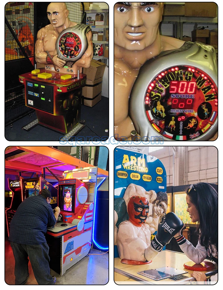 Arm Champs - Attractive Coin-Operated Arcade Game Machine