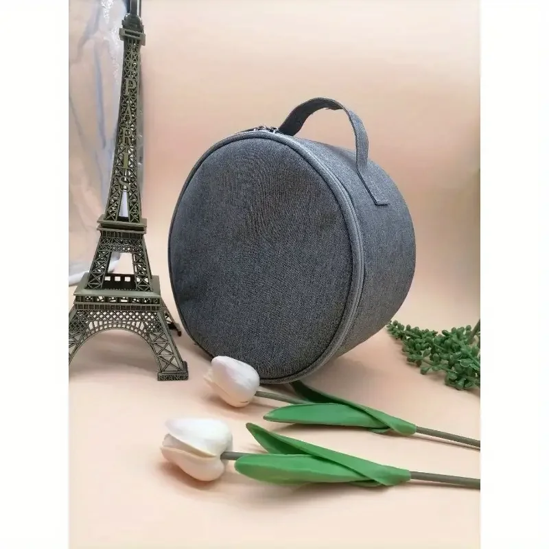 Multifunctional Folding Round Portable Shockproof Fan Hand Bag Case ...