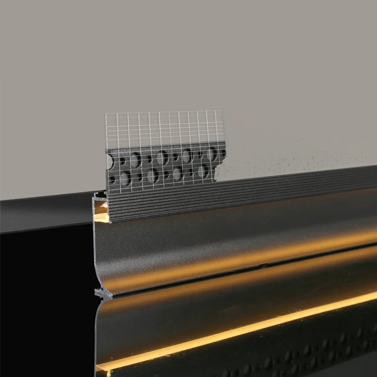aluminum profile light led skirting board black white skirting board ...