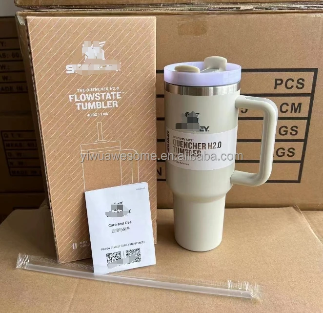 Annual Hot Sales Stanly Quencher H2.0 Flowstate Tumbler 40oz Citron ...