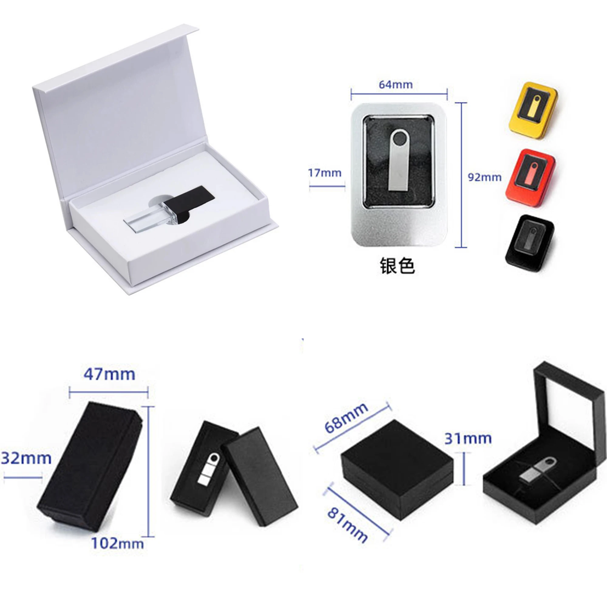 Swivel Small Metal Usb 2.0/3.0 Flash Drive High Speed 2gb 4gb 8 Gb 16 ...