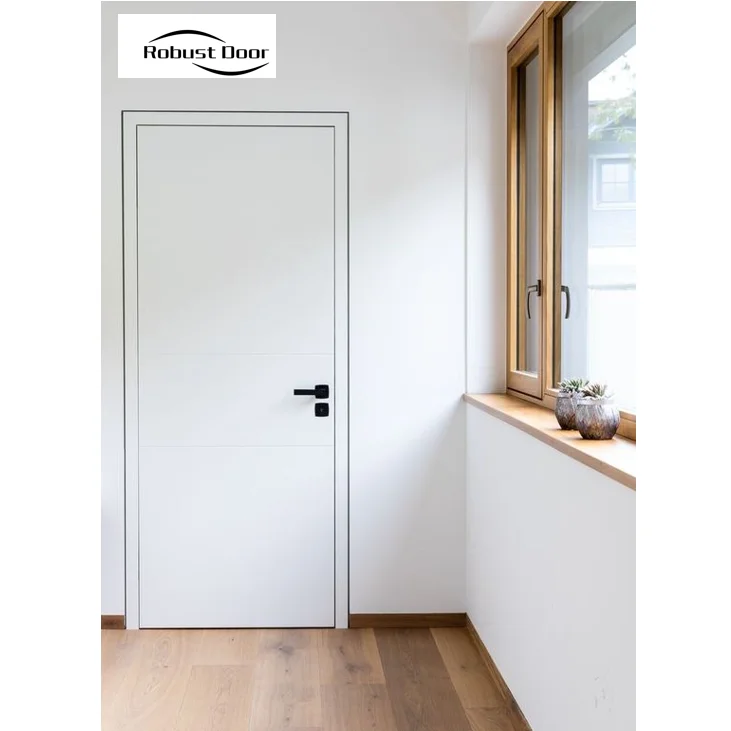 American Style Office Modern Concealed Wood Doors for Houses