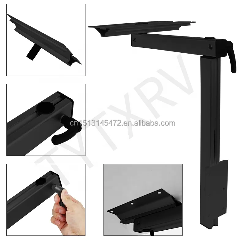 TYTXRV RV Table Leg - Rotatable, Height Adjustable & Durable