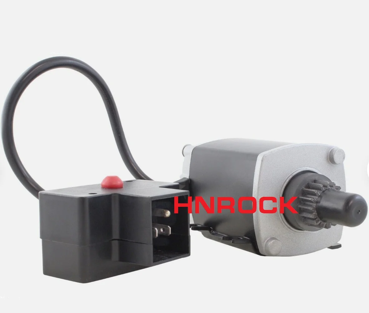 HNROCK 120V Electric Starter Motor for Tecumseh Snow Blowers