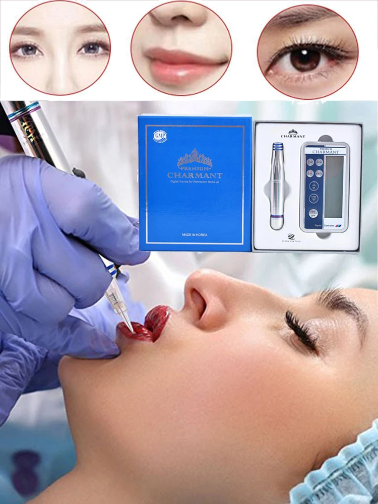 Professional Korea Permanent Makeup Machine - Rotary Tattoo Pen Gun