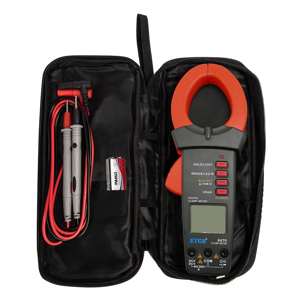 ETCR6470 Digital Earth Clamp Meter - Precision AC/DC Measurement