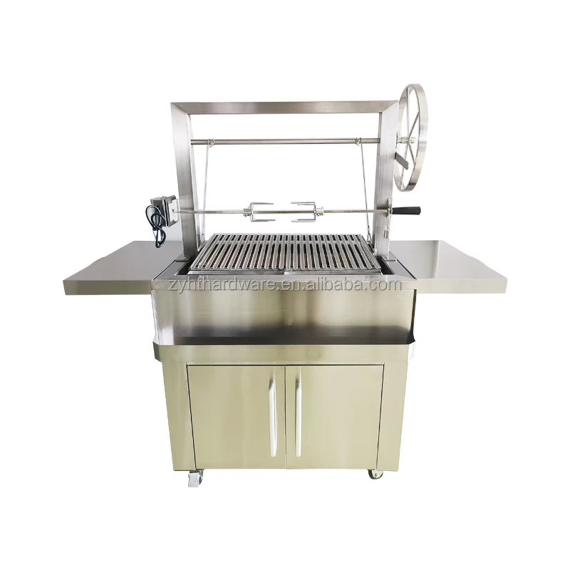 36'' Stainless Steel Height Adjustable Argentine Grill