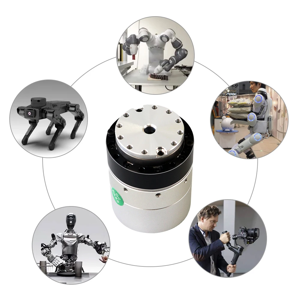 Hollow Shaft Exoskeleton Robot Joint Module With Harmonic Reducer - Buy Robot Joint Module robot ...