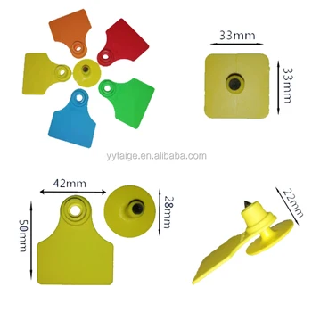 Custom Passive Writable Cattle/cow Rfid Animal Ear Tag - Buy Good ...