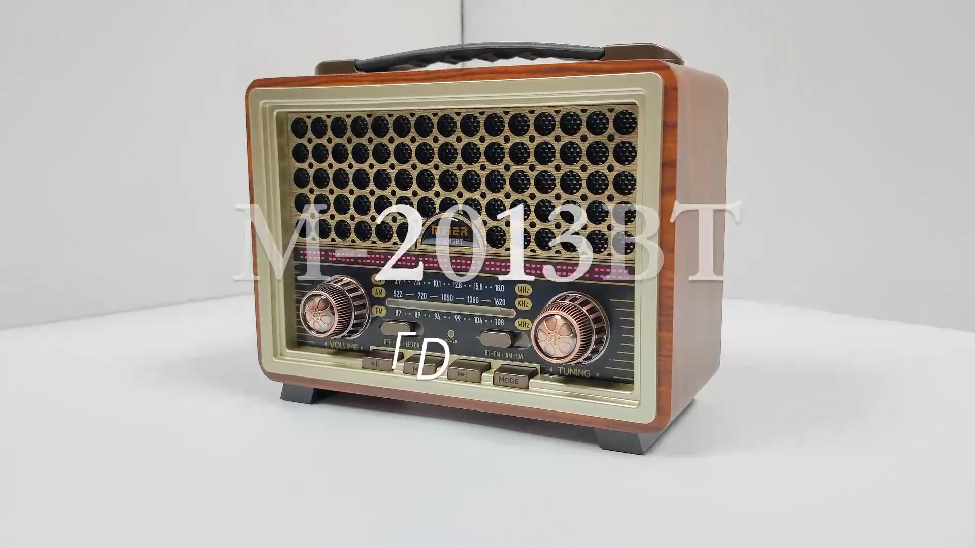 2023 Wooden Casing Radio Desk Fm Am Sw Multi Band Radio Rechargeable ...