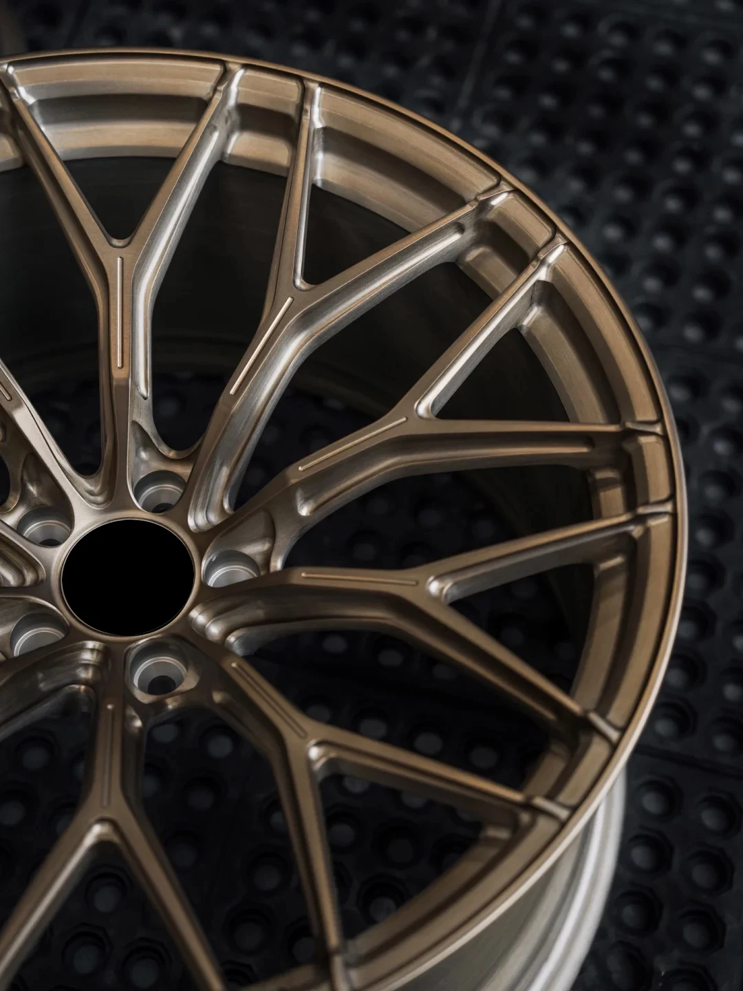 18 19 20 21customized Wheel Brushed Bronze 5x112/130 Forged Wheels ...