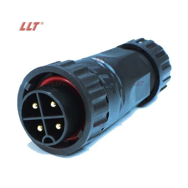 LLT M22 250V 25A 4 Pin Waterproof Connector Led Strip Adapter Socket ...
