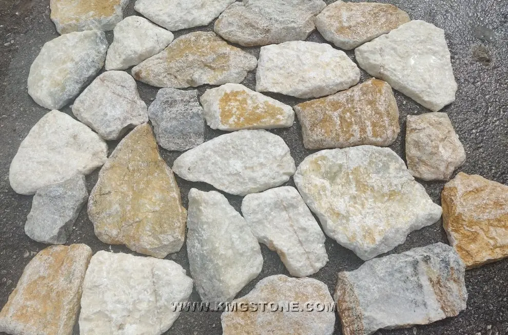 Modern Villa Design Natural Stone Wall Cladding Free Form Misty Grey ...